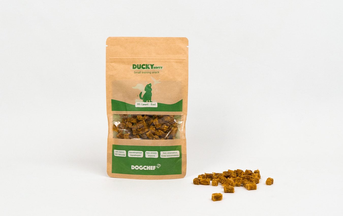 Ducky Softy Snack - 100% Natuurlijke - Dog Chef
